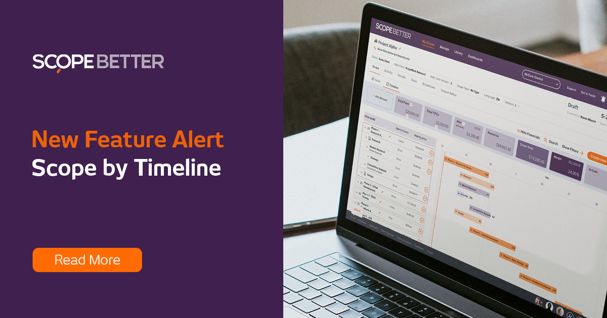 We've launched a new feature: Scope by Timeline - SCOPE Better